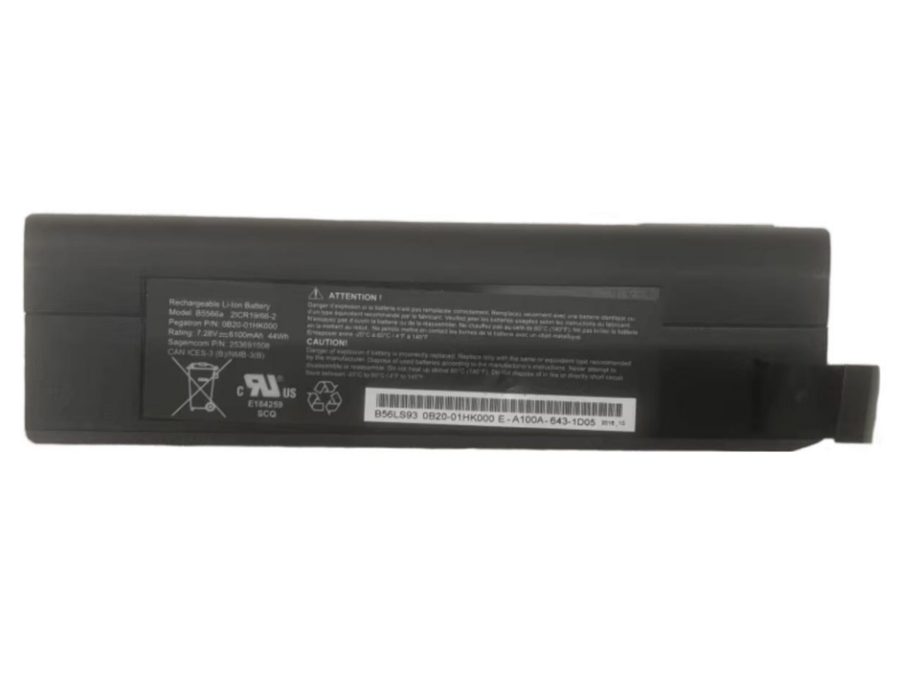 B5566A,Lithium-ion battery,SAGEMCON (Battery 6100mAh 44Wh| Shop by ...