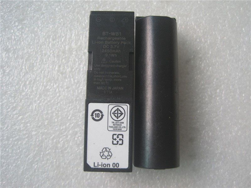 BT-WB1,Lithium-ion battery,KEYENCE (Battery 2450mAh | Shop by ...